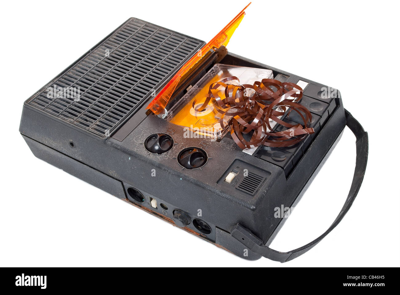 Magnetic audio tape cassette recorder Stock Photo - Alamy Magnetic audio tape cassette recorder Stock Photo - Alamy