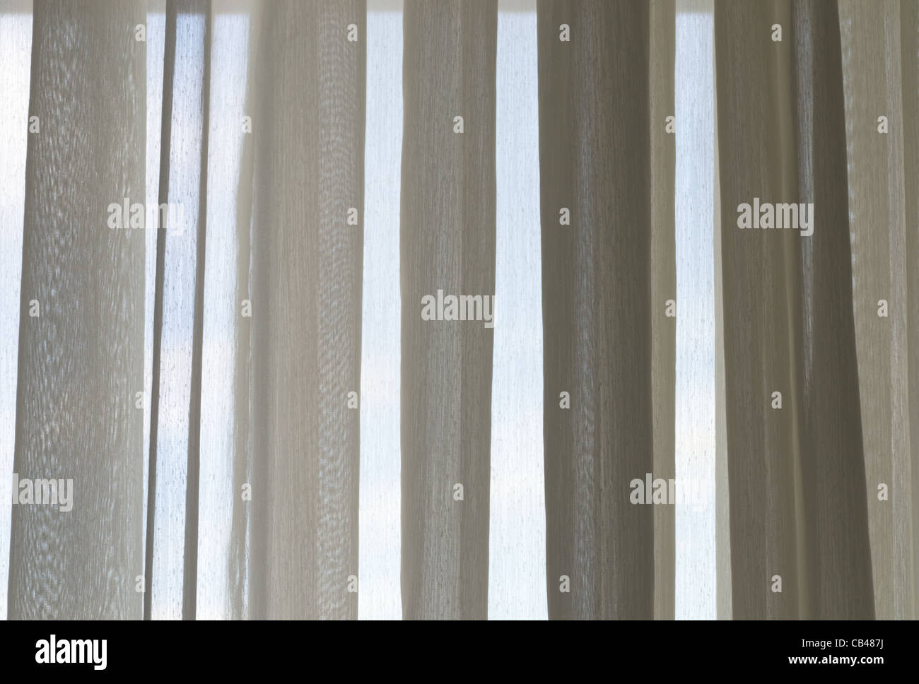 White curtain on window Stock Photo - Alamy