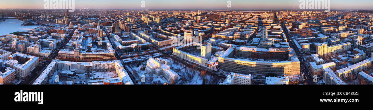 City panorama from above Stock Photo - Alamy