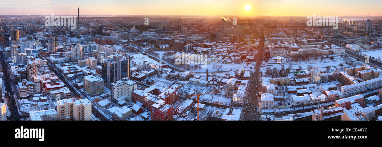 City panorama from above Stock Photo - Alamy