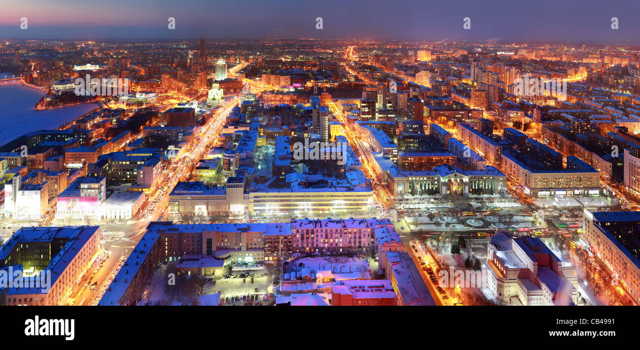 City panorama from above Stock Photo - Alamy