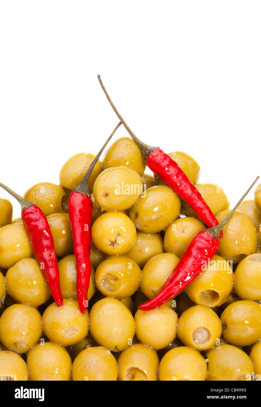 Fiery chilli olives hi-res stock photography and images - Alamy