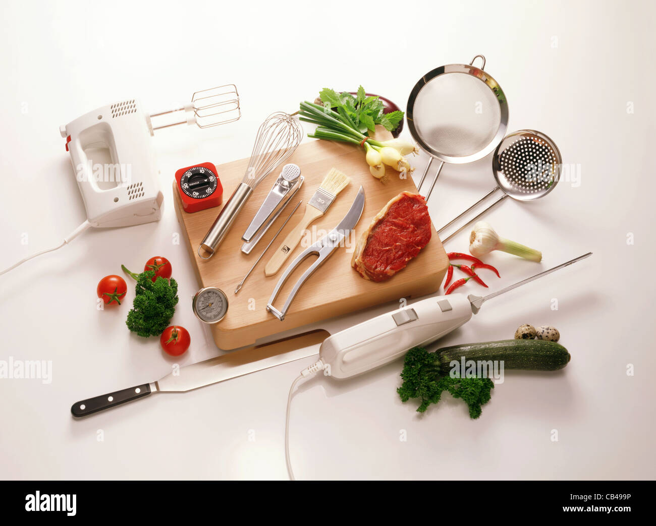 Still: Kitchen implements Stock Photo - Alamy