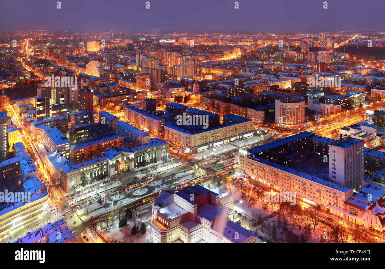 City panorama from above Stock Photo - Alamy
