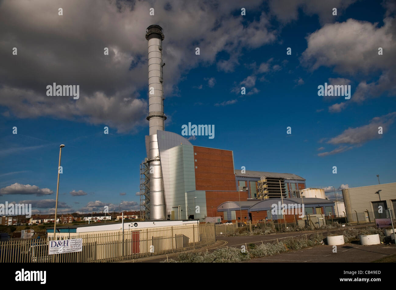 Shoreham Power Station at Shoreham Port, West Sussex, UK Stock Photo ...