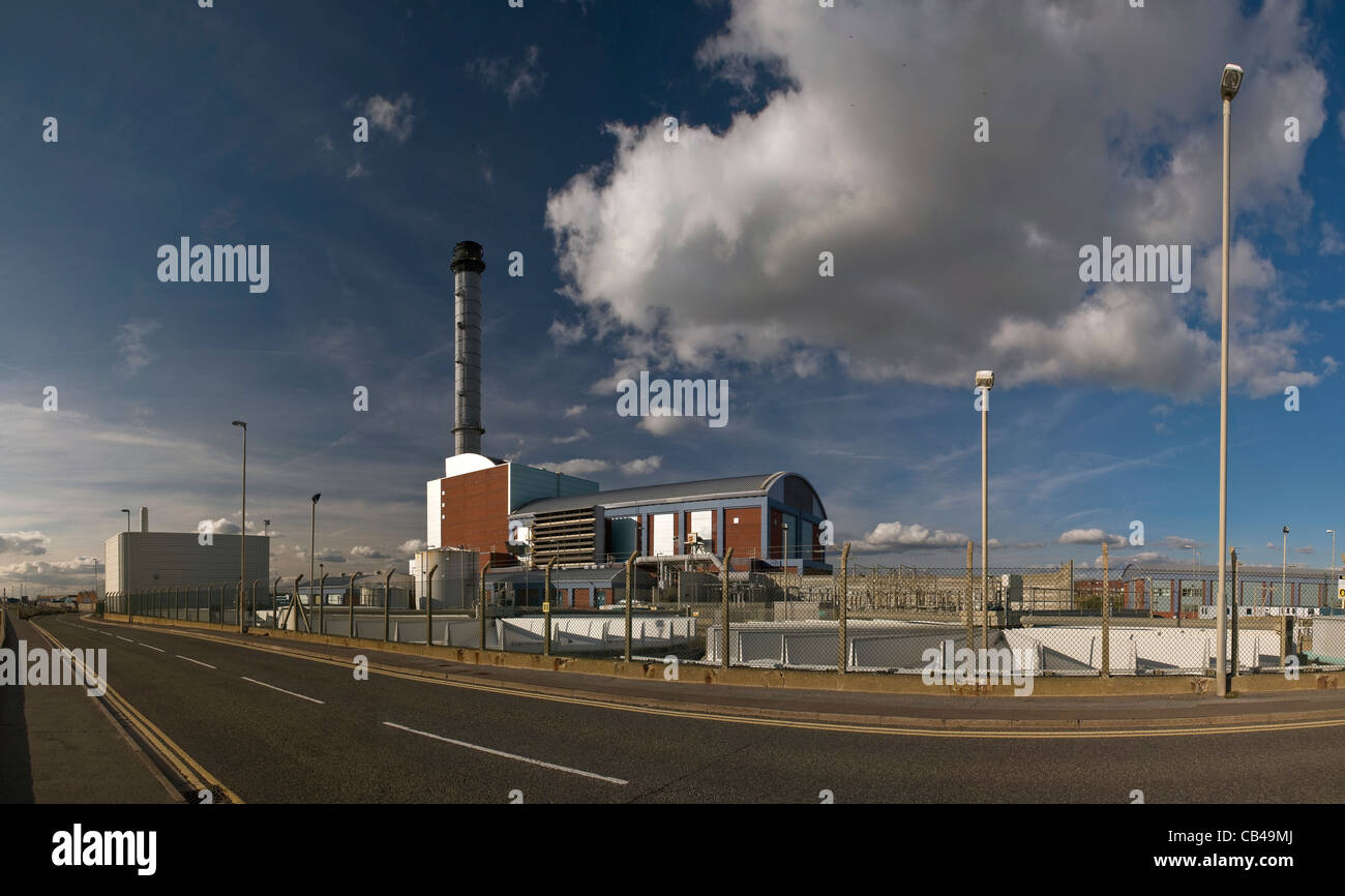 Shoreham Power Station at Shoreham Port, West Sussex, UK Stock Photo ...