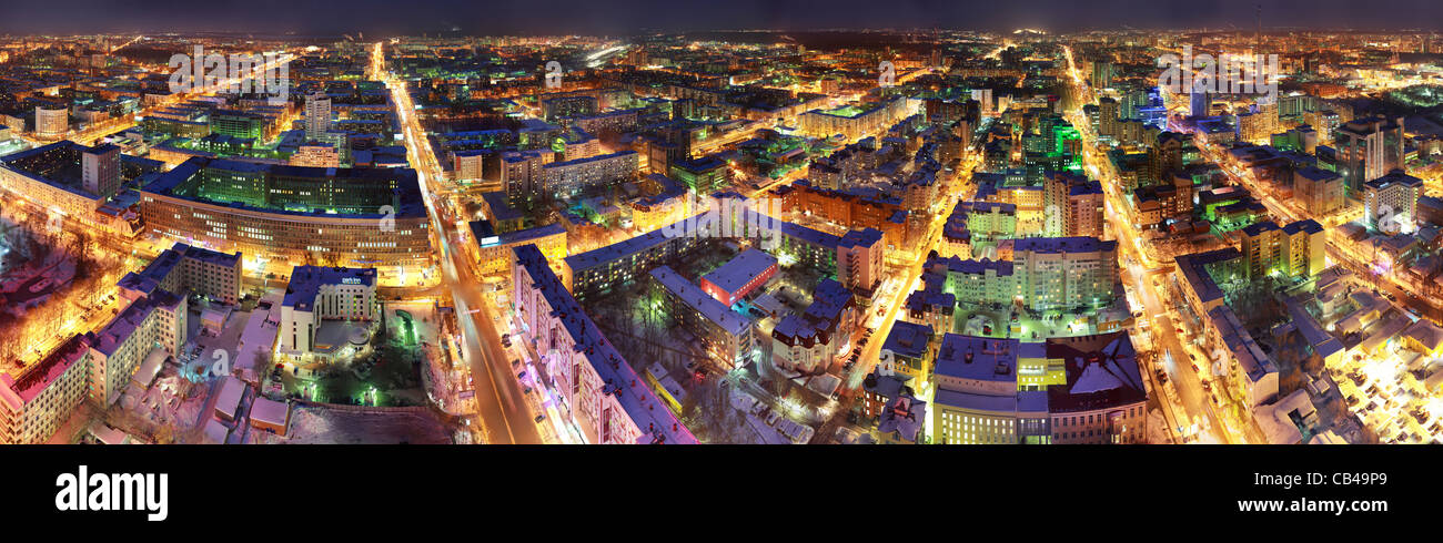 City panorama from above Stock Photo - Alamy