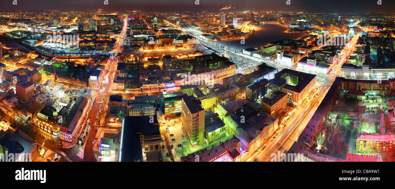 City panorama from above Stock Photo - Alamy