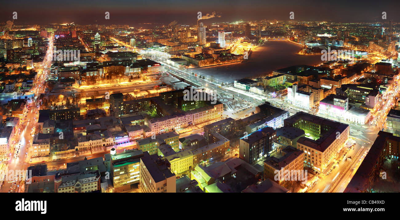 City panorama from above Stock Photo - Alamy