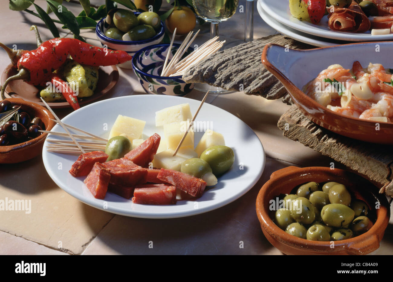 Tapas recipes hi-res stock photography and images - Alamy