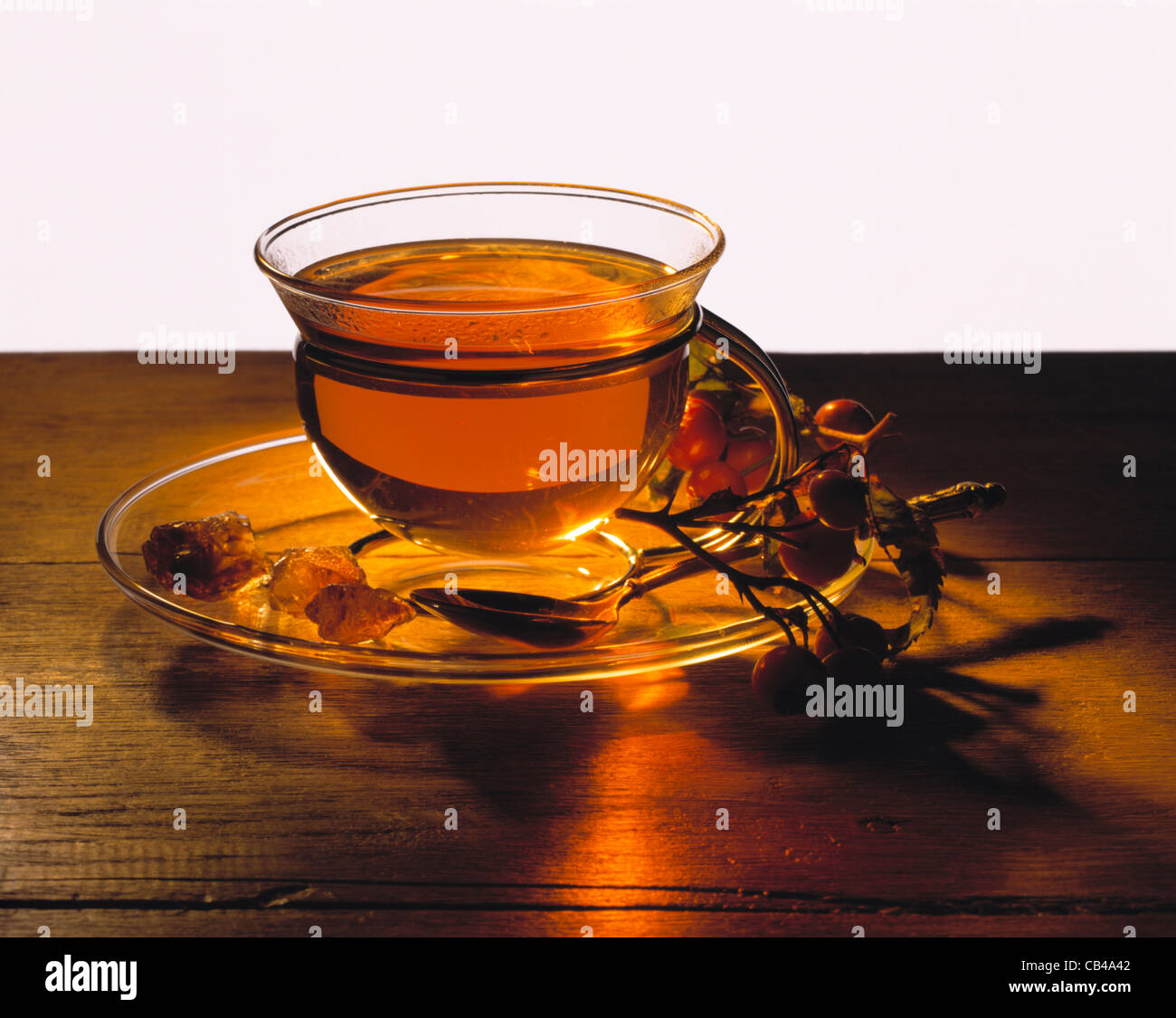 Lime - tree blossom - tea Stock Photo - Alamy