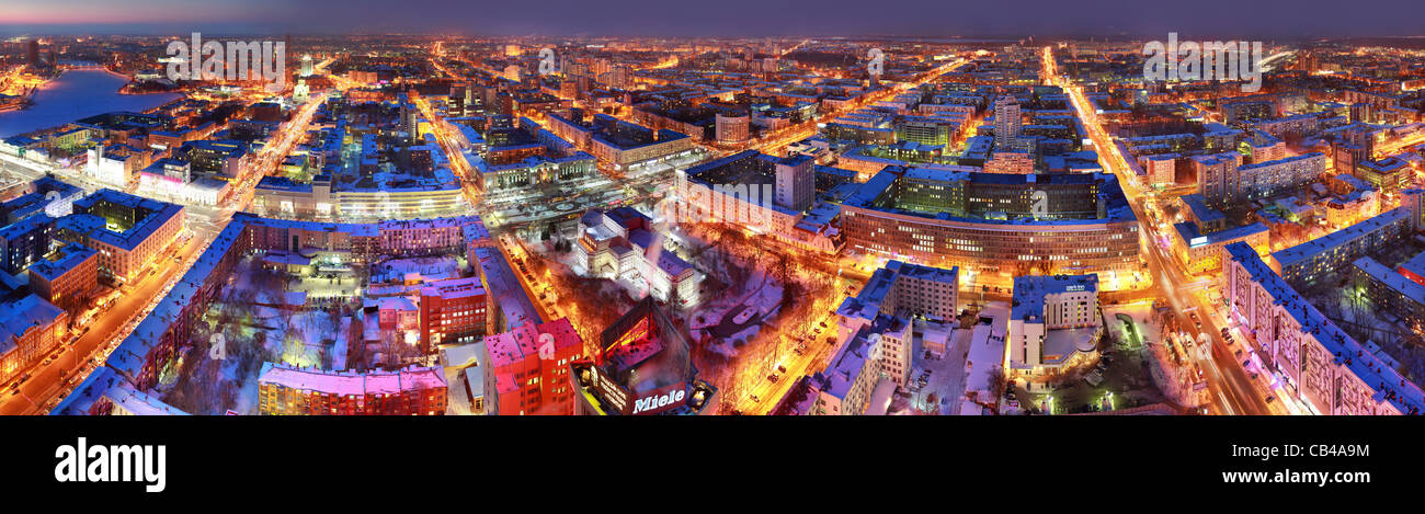 City panorama from above Stock Photo - Alamy