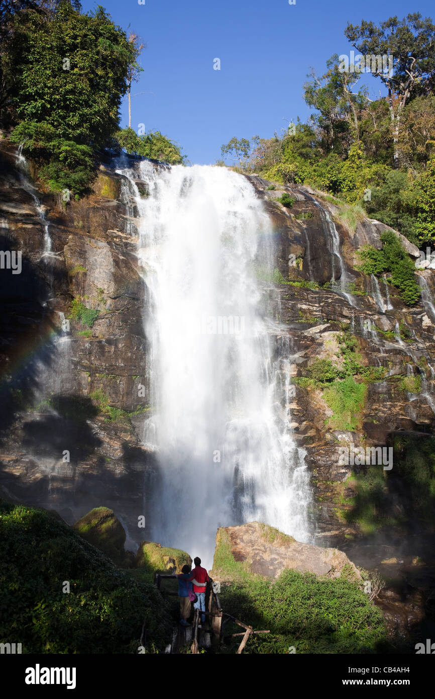 Thailand waterfall chiang mai vachiratharn hi-res stock photography and ...
