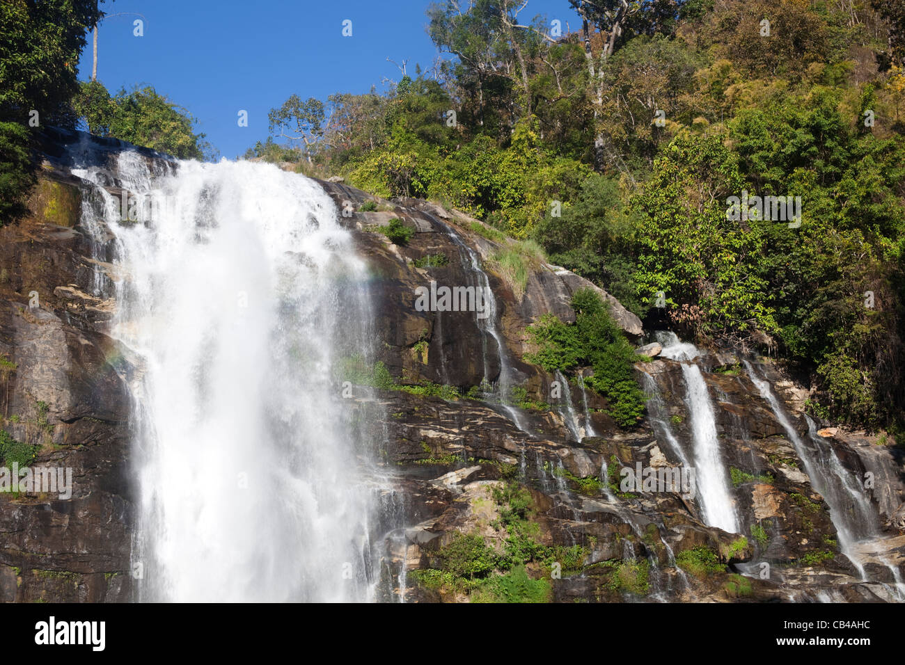 Thailand waterfall chiang mai vachiratharn hi-res stock photography and ...