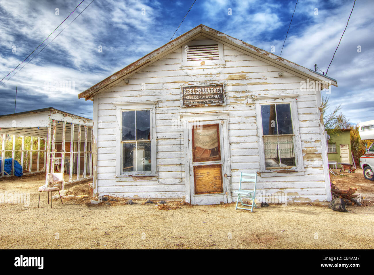 Old derelict shop store market Stock Photo - Alamy