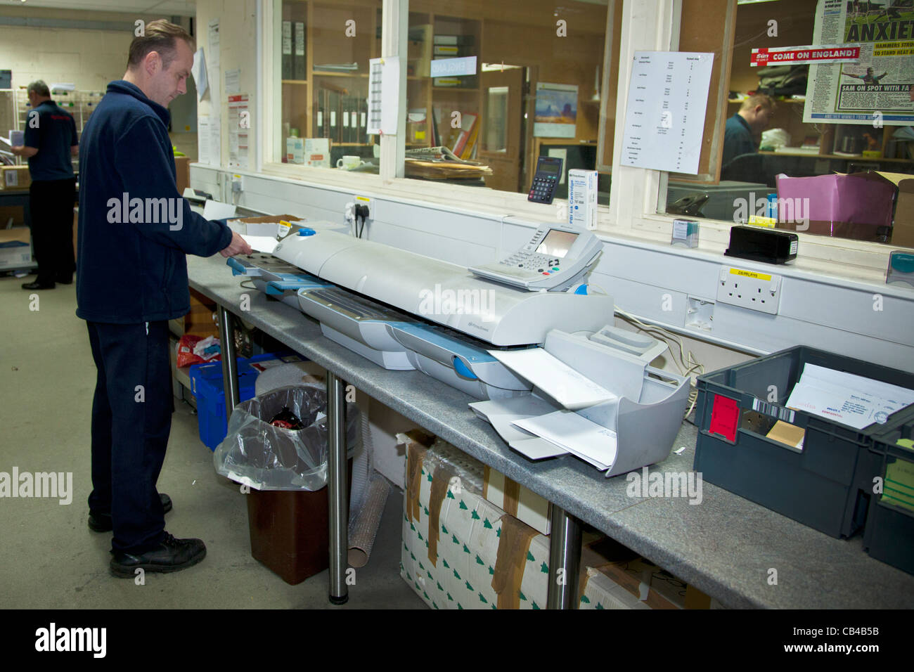 Franking machine hi-res stock photography and images - Alamy