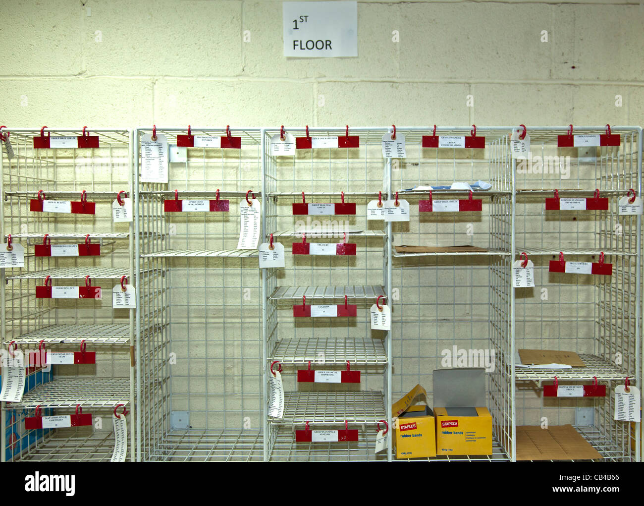 Mail sorting room hi-res stock photography and images - Alamy