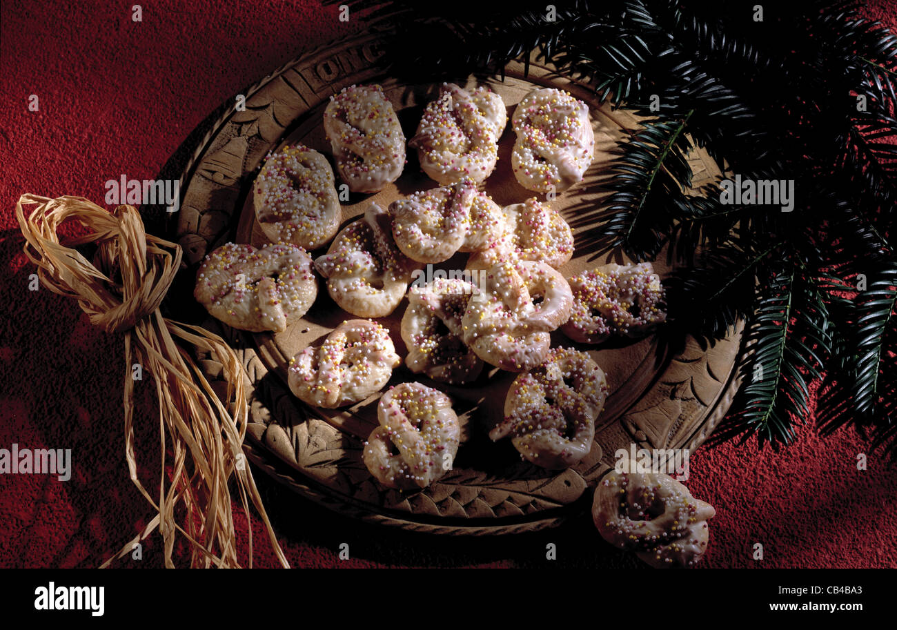 Buckwheat cream pastry Stock Photo - Alamy