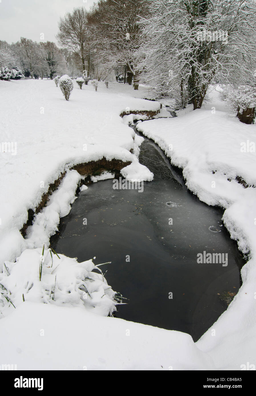 Frozen Golf Course High Resolution Stock Photography and Images - Alamy