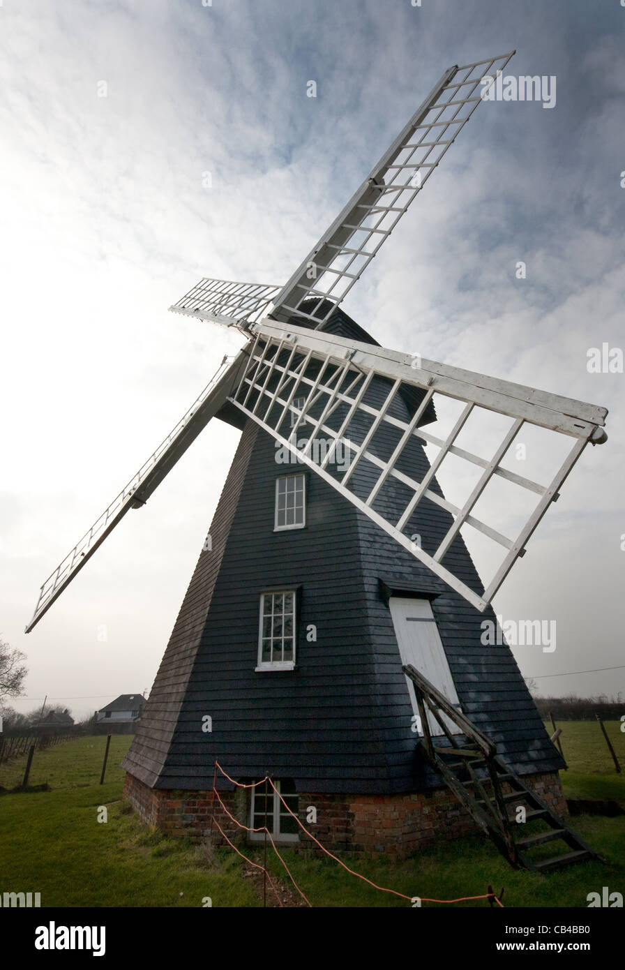 Lacey Green Windmill Stock Photo - Alamy