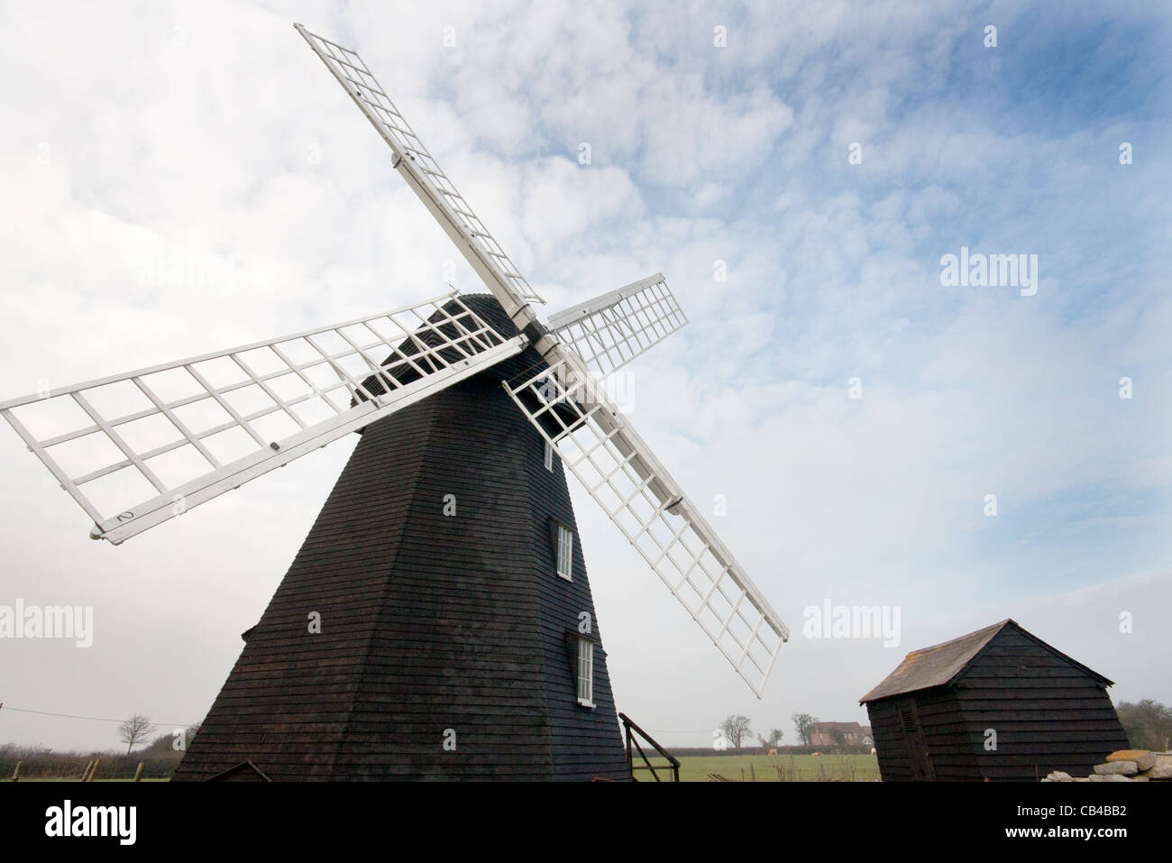 Lacey Green Windmill Stock Photo - Alamy