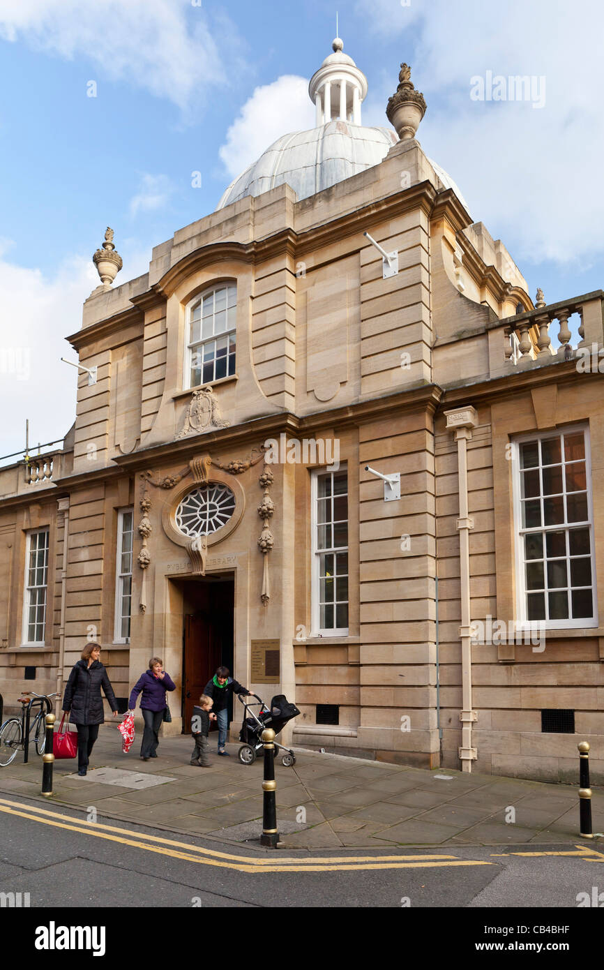 Lincoln public library building - Lincoln, Lincolnshire, UK, Europe ...