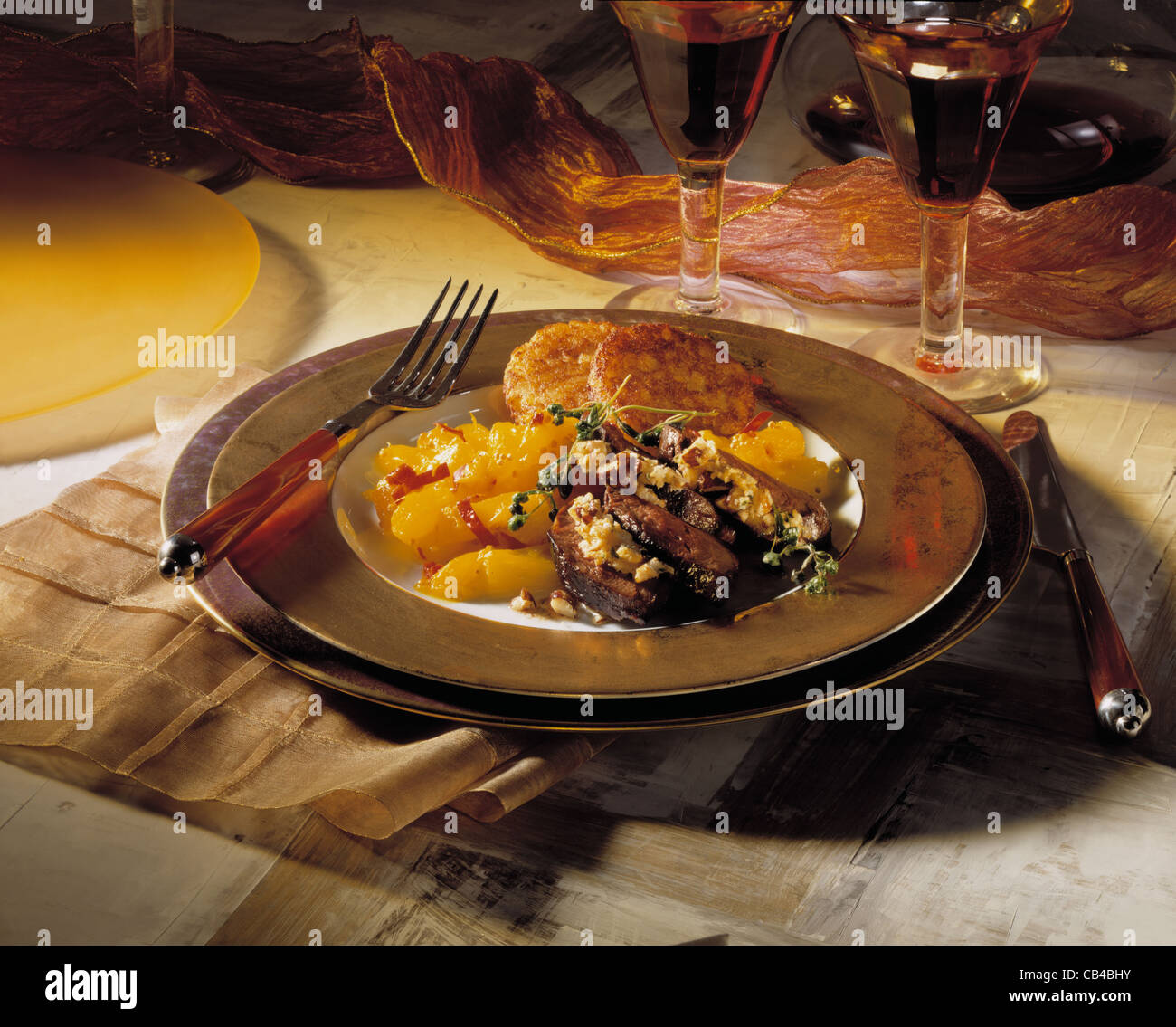 sauce of vegetable and poppy seed Stock Photo - Alamy