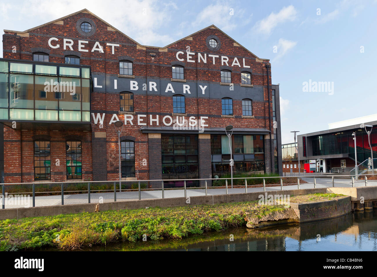 Great central library warehouse of the university of Lincoln - Lincoln ...