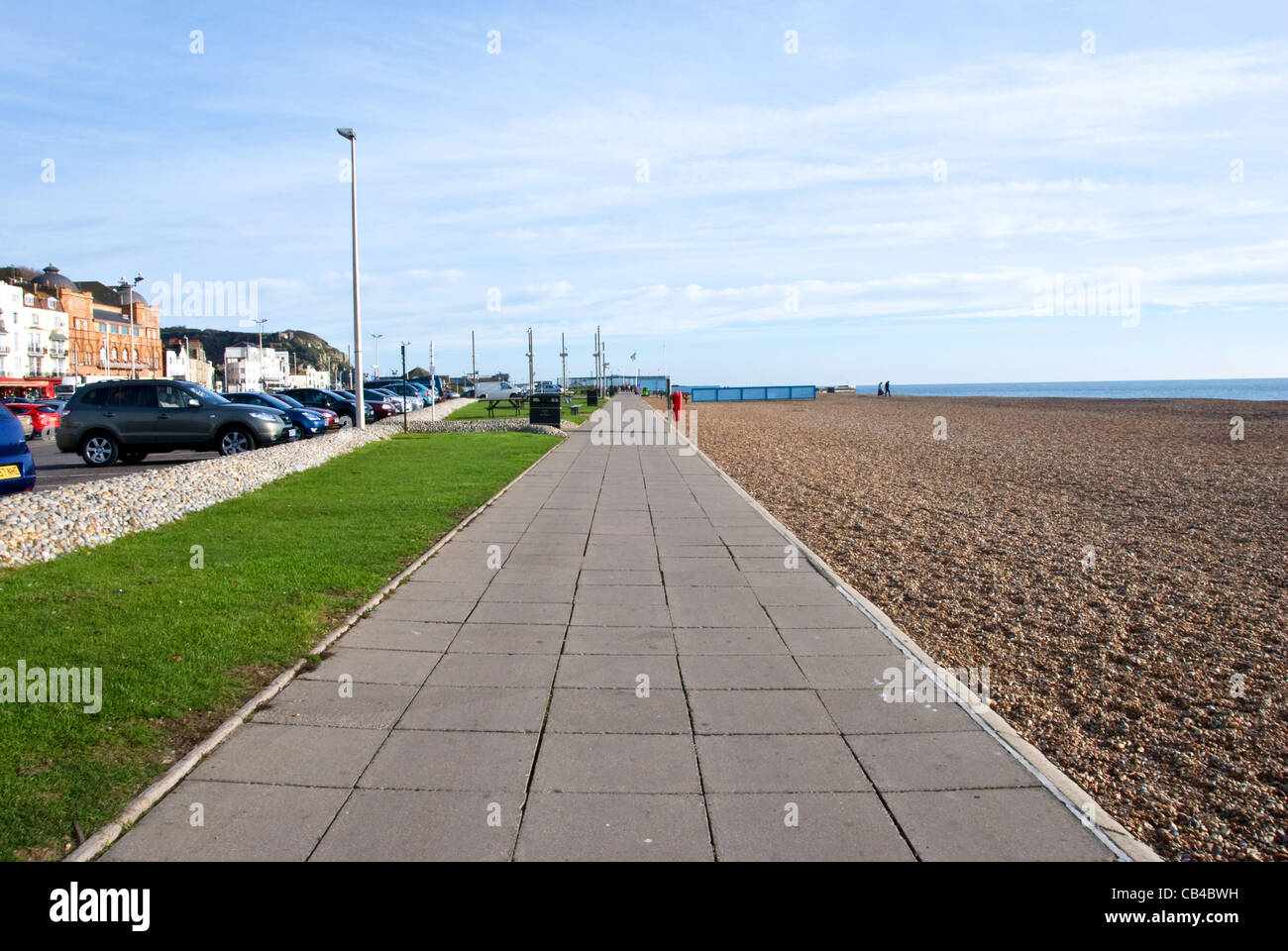 Hastings sea front Stock Photo - Alamy