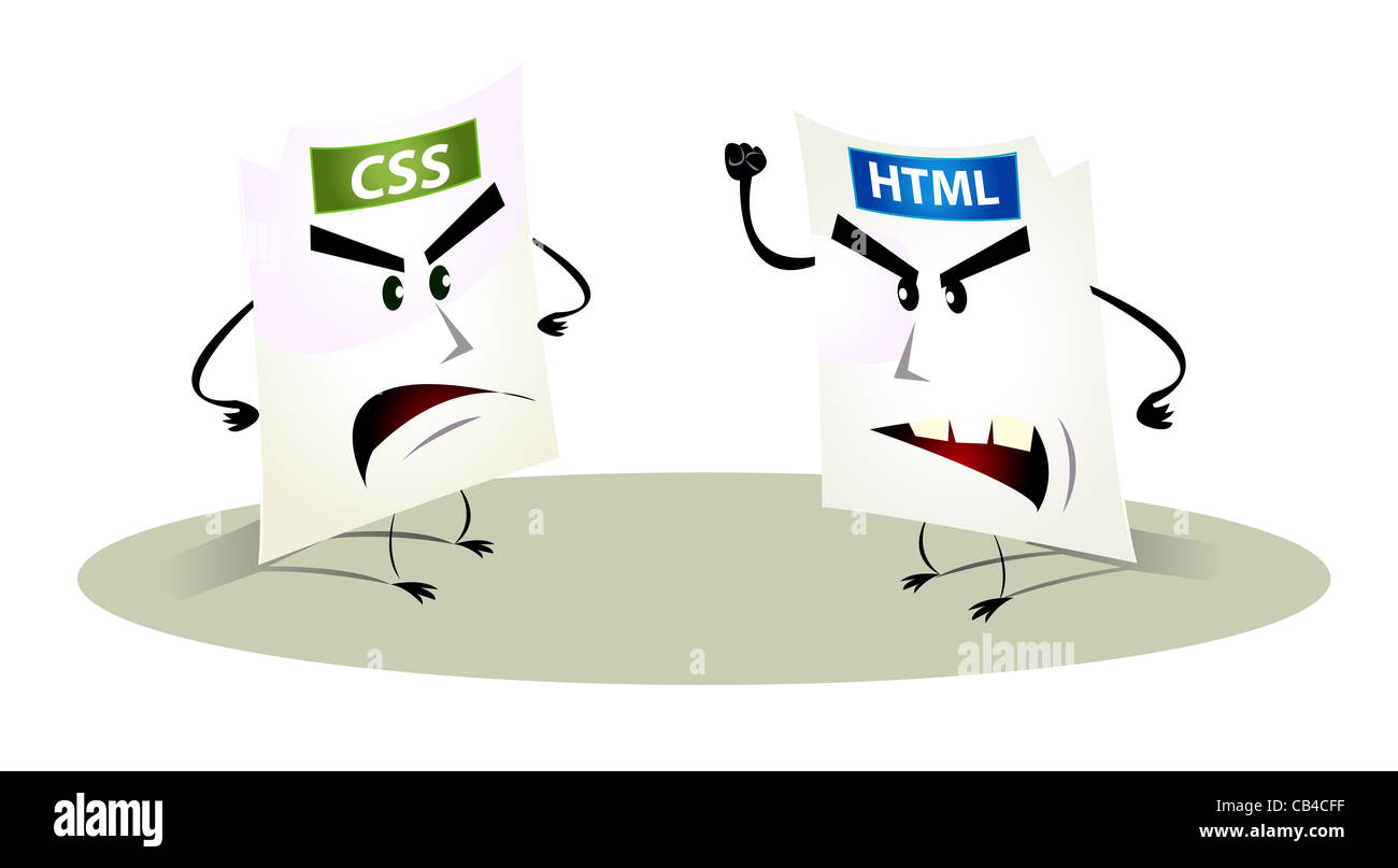 Html file icon cartoon Cut Out Stock Images & Pictures - Alamy