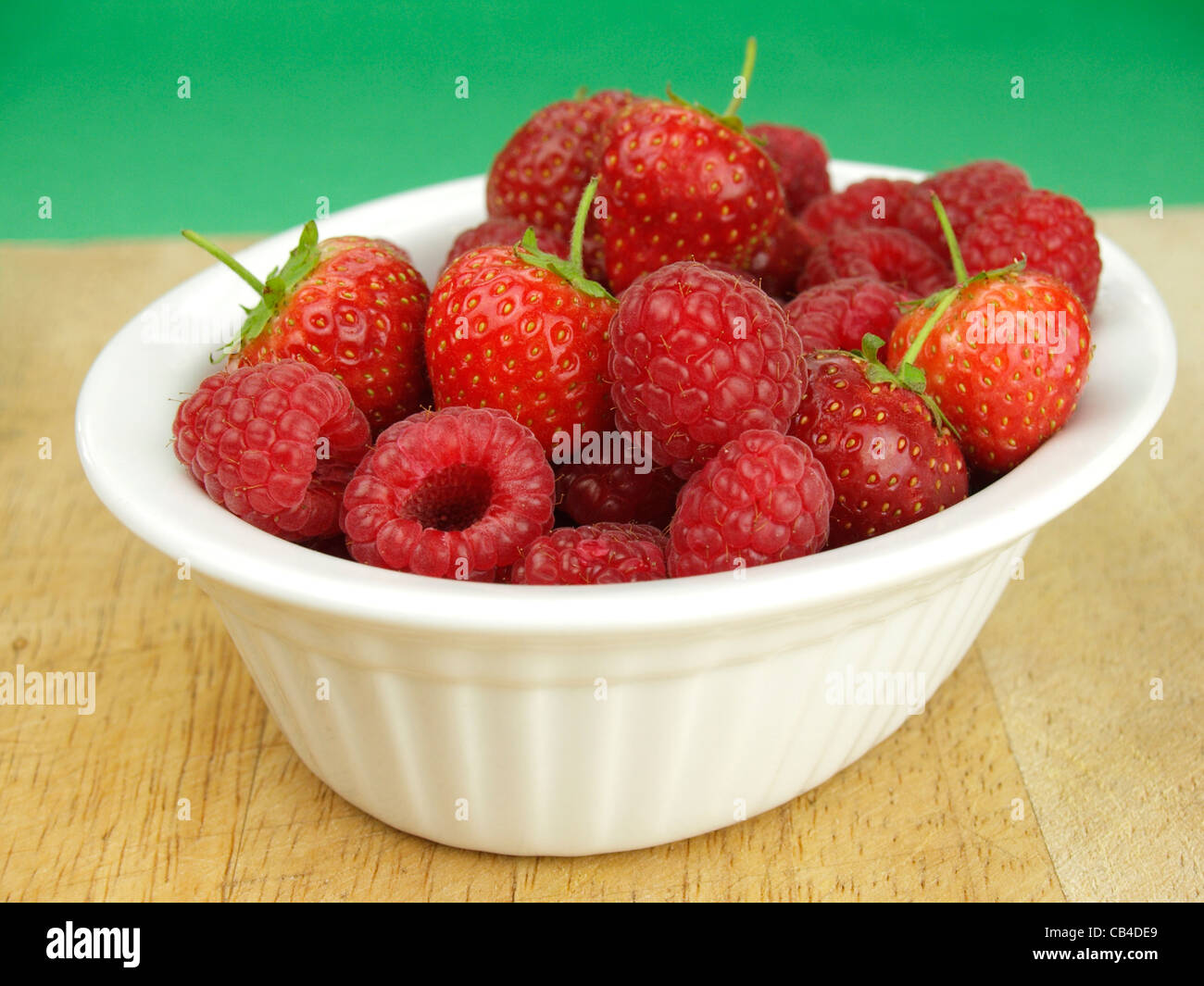 Strawberries and raspberries hi-res stock photography and images - Alamy