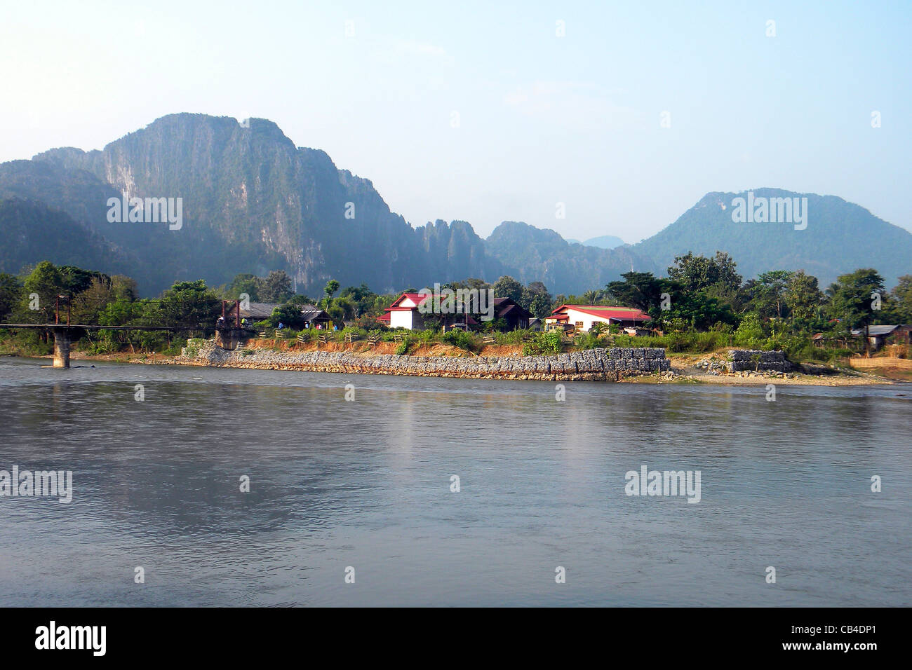 Van vieng laos hi-res stock photography and images - Alamy