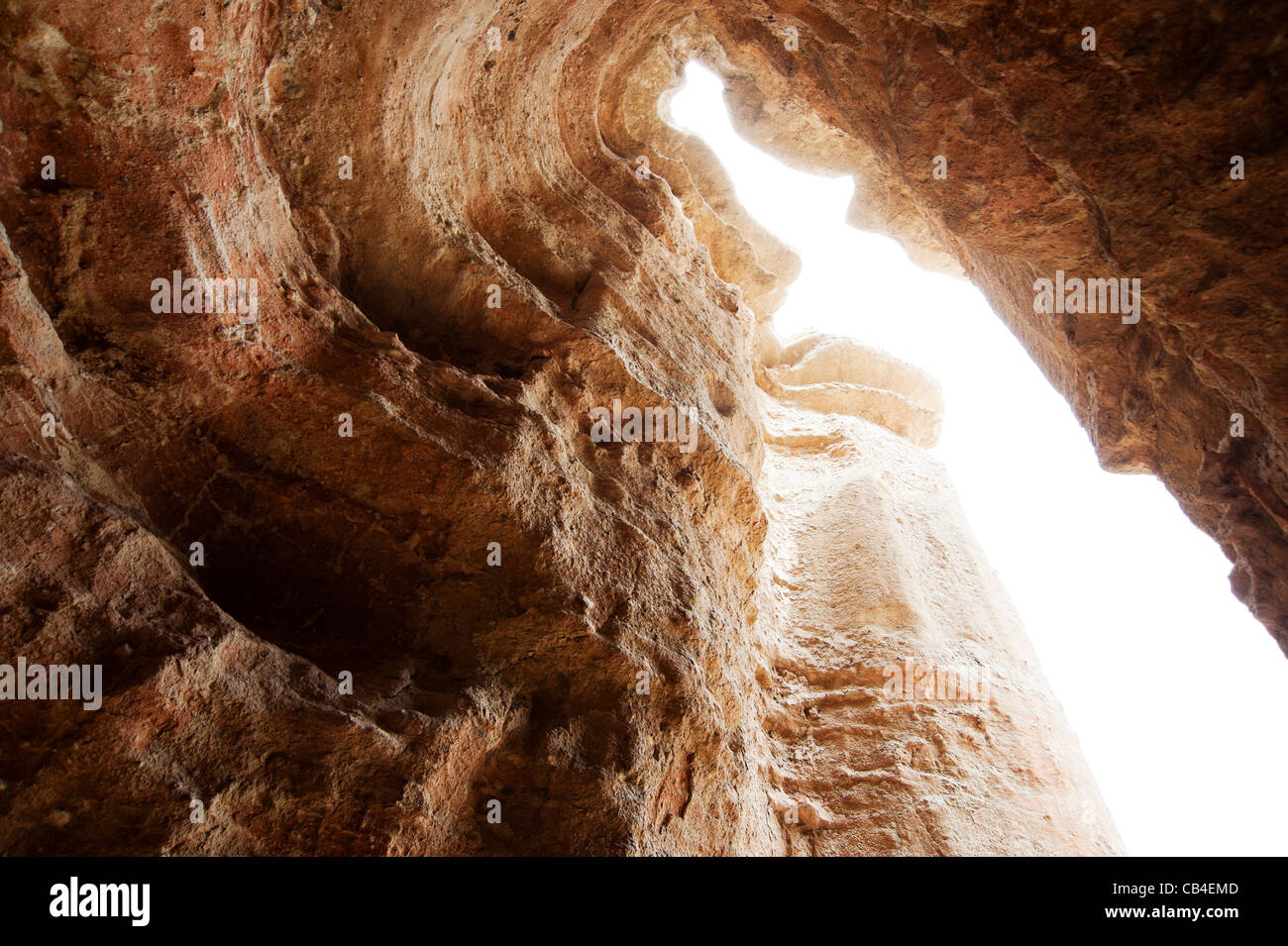 Soil hill in Chinese rural area Stock Photo - Alamy