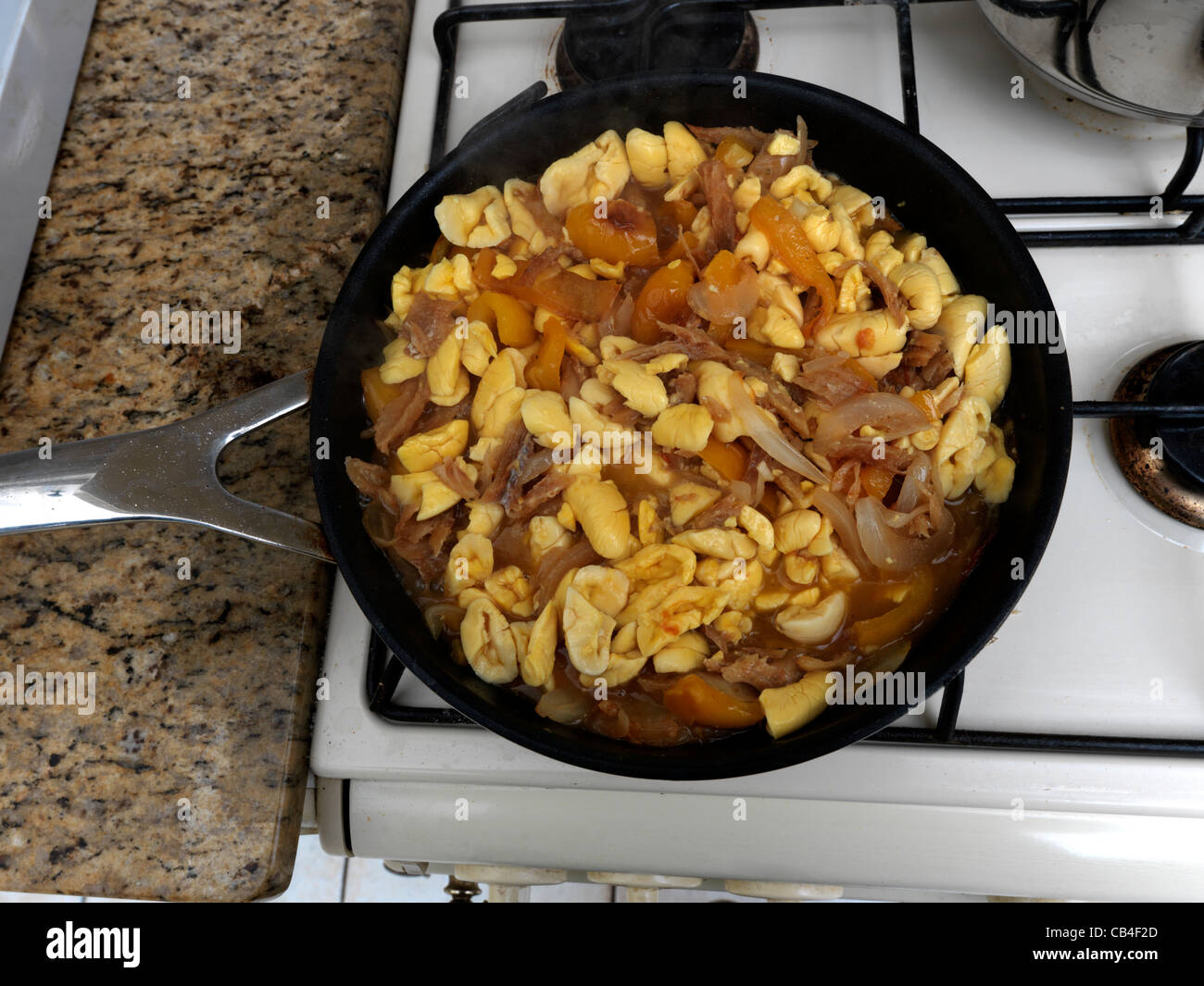 Saltfish And Ackee Jamaica's National Dish With Saltfish, Ackee Fruit ...