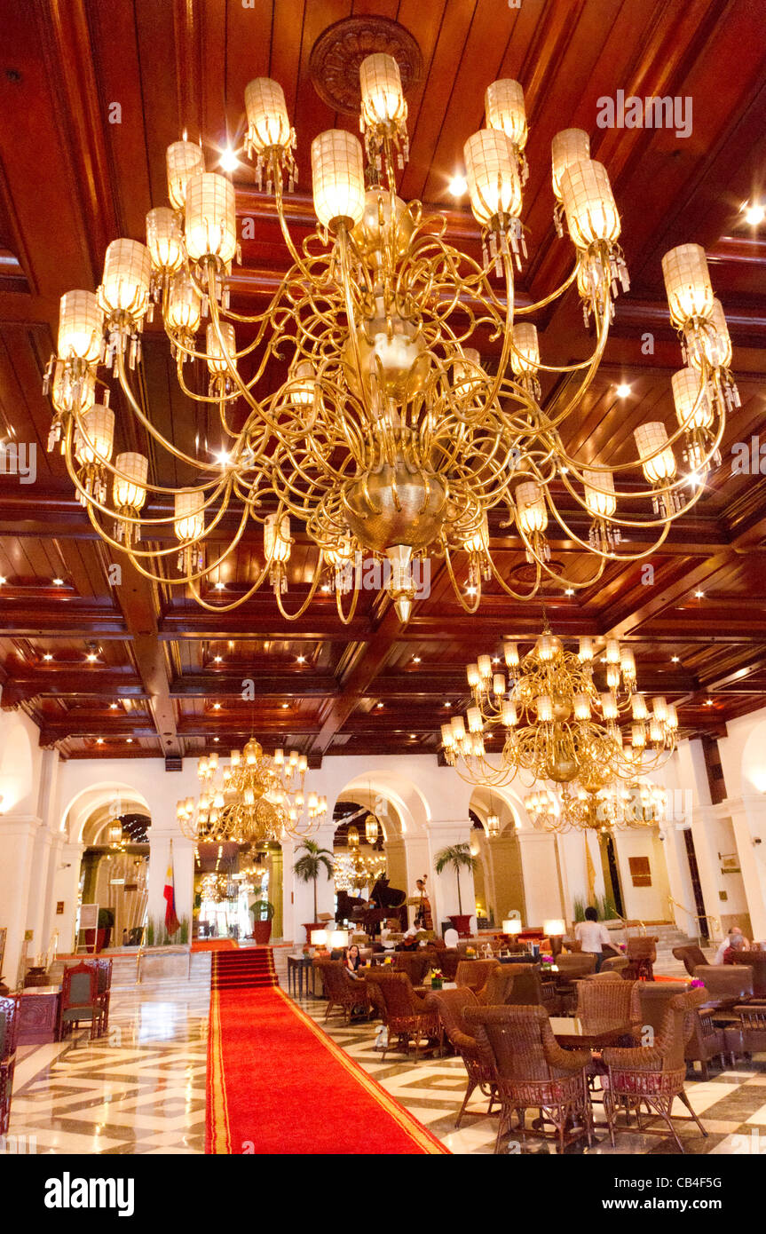 Manila Hotel Lobby