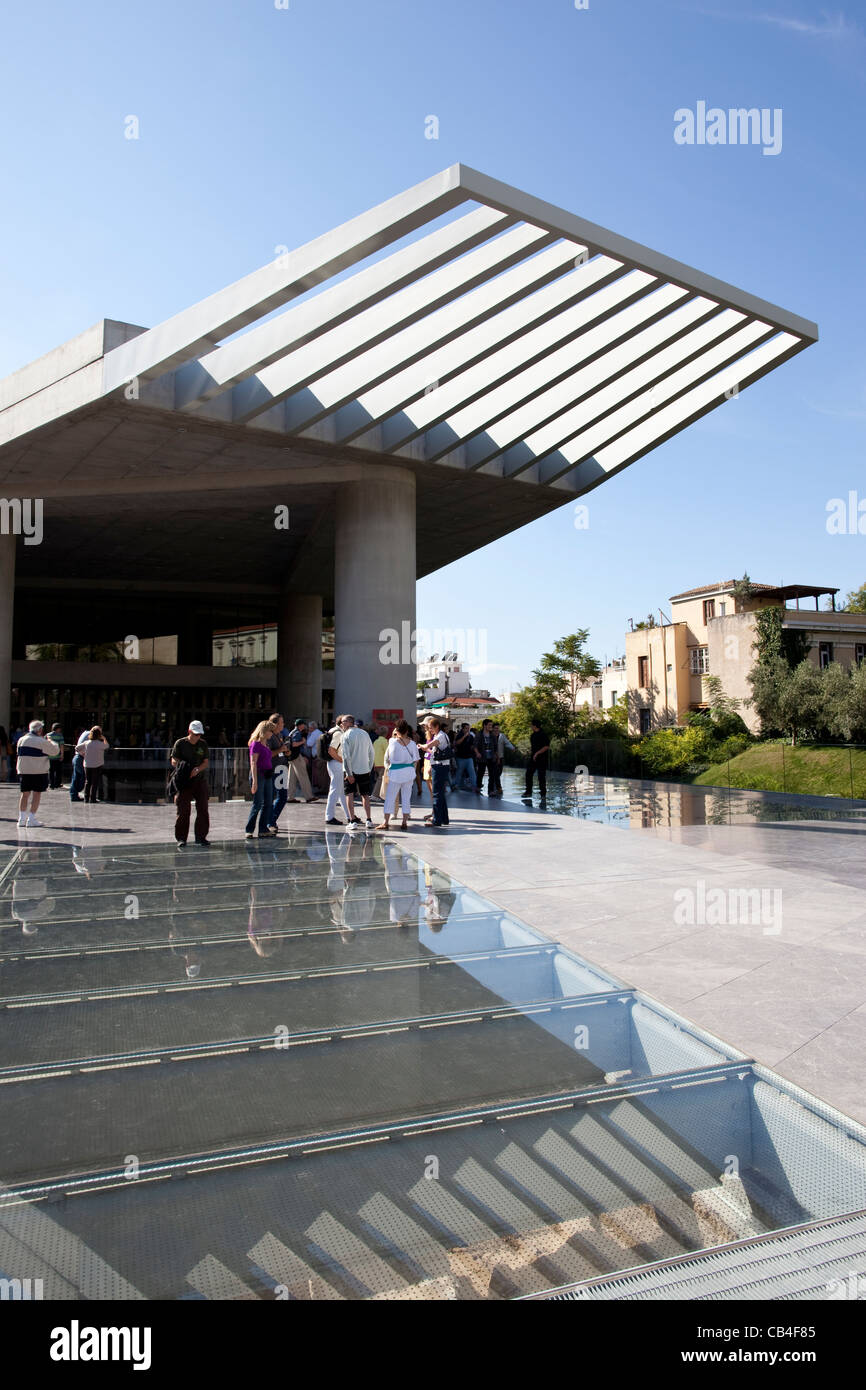 Ancient Athens revealed below the new Acropolis Museum, designed by ...