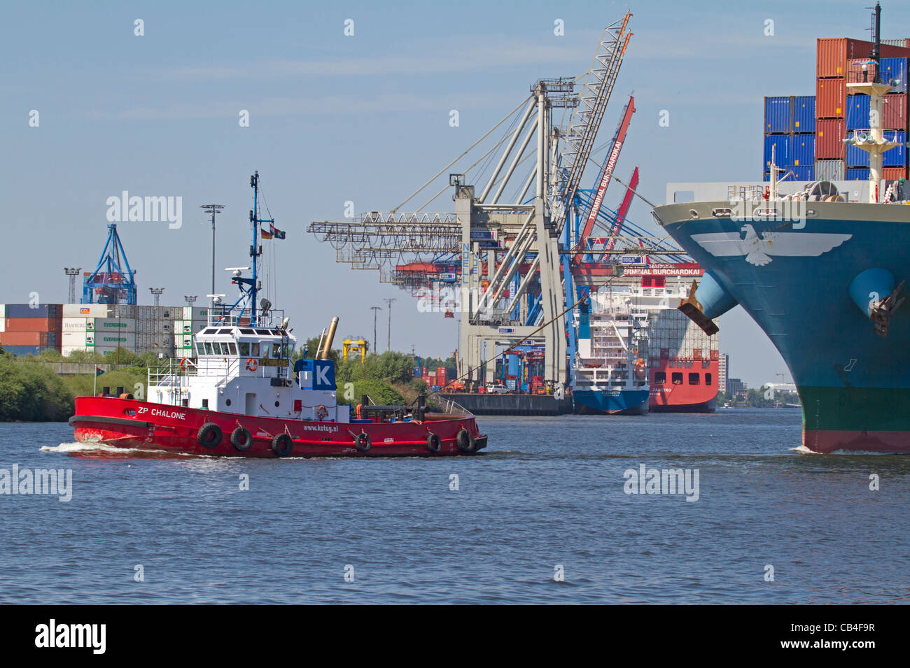 Container ship germany hi-res stock photography and images - Alamy