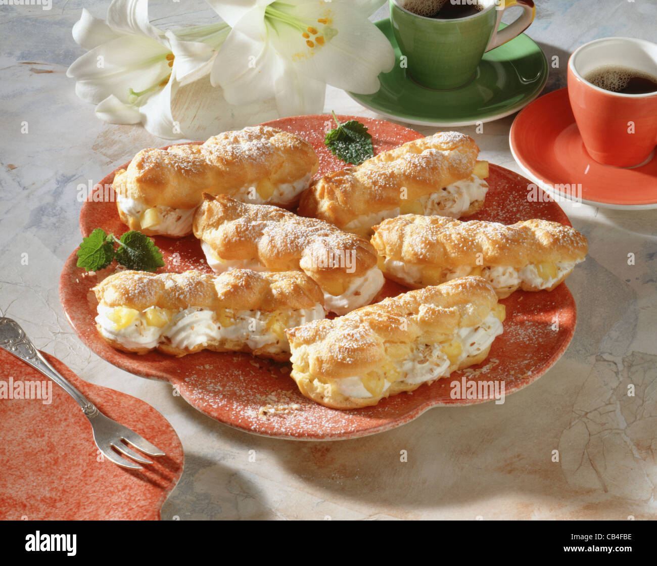 Profiteroles fruit hi-res stock photography and images - Alamy