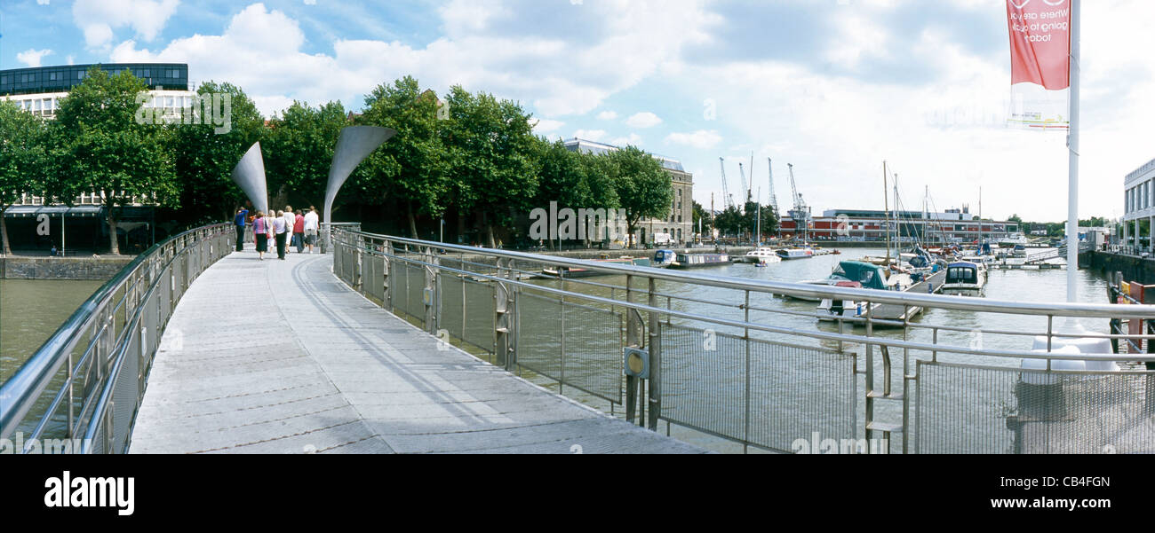 panoramic image of Bristol, England Stock Photo - Alamy