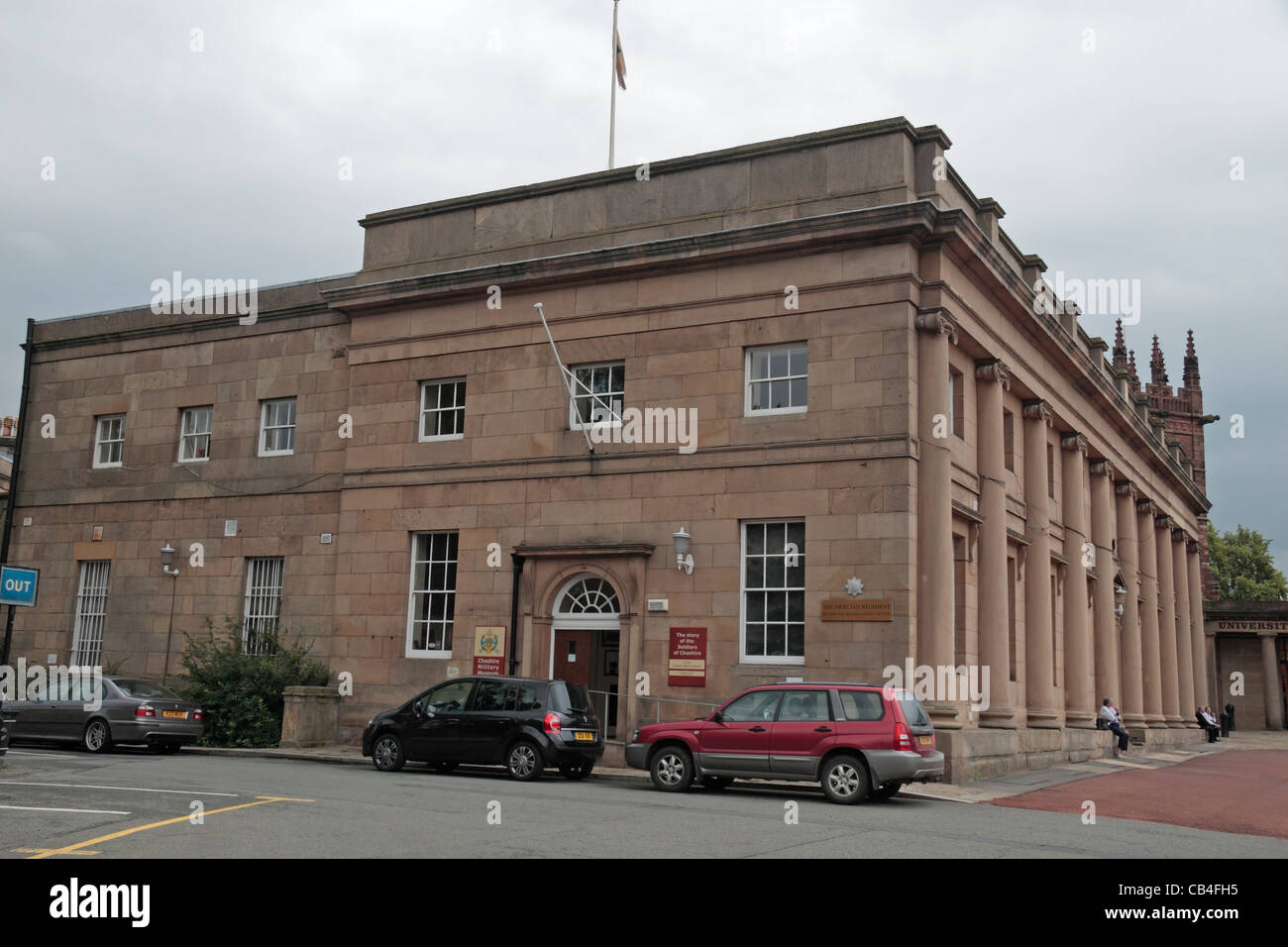 The Cheshire Military Museum, in Chester, Cheshire, UK Stock Photo - Alamy