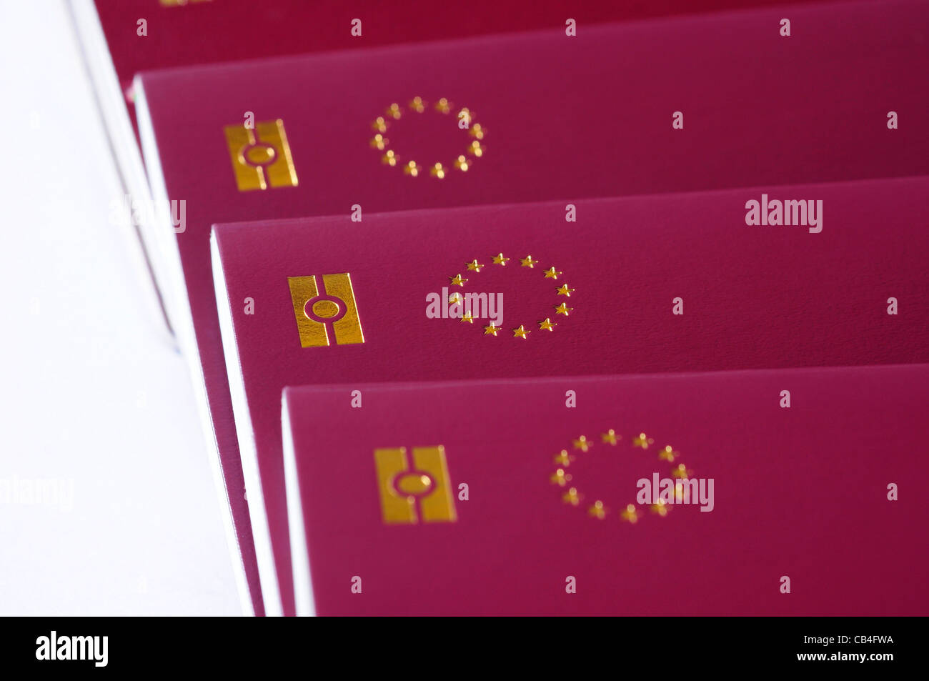 countries of European Union passports, identification biometric ...