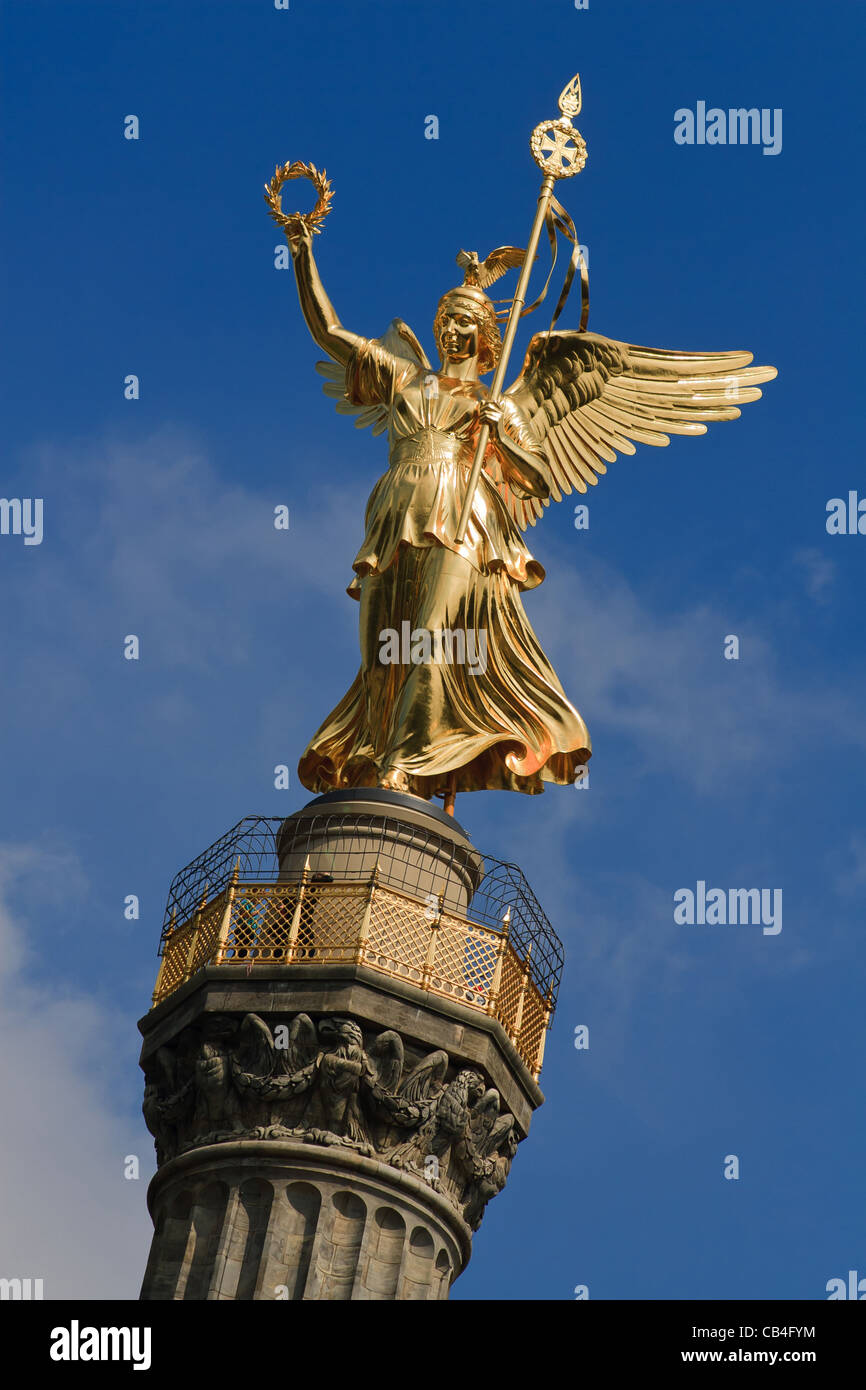 Victory Column (Siegessaule column). Berlin, Germany Stock Photo - Alamy