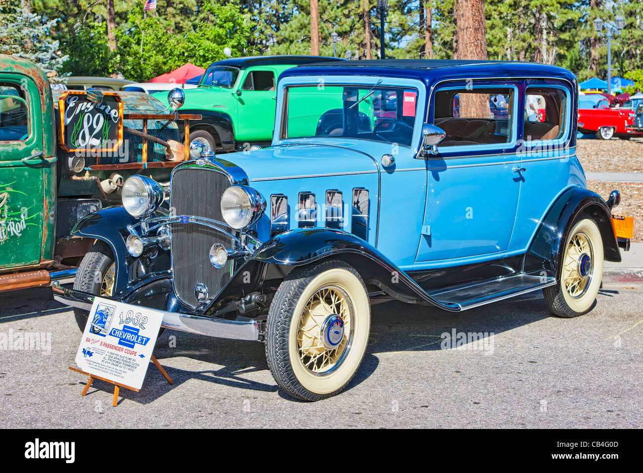2011, Big Bear Lake Car Show Stock Photo - Alamy