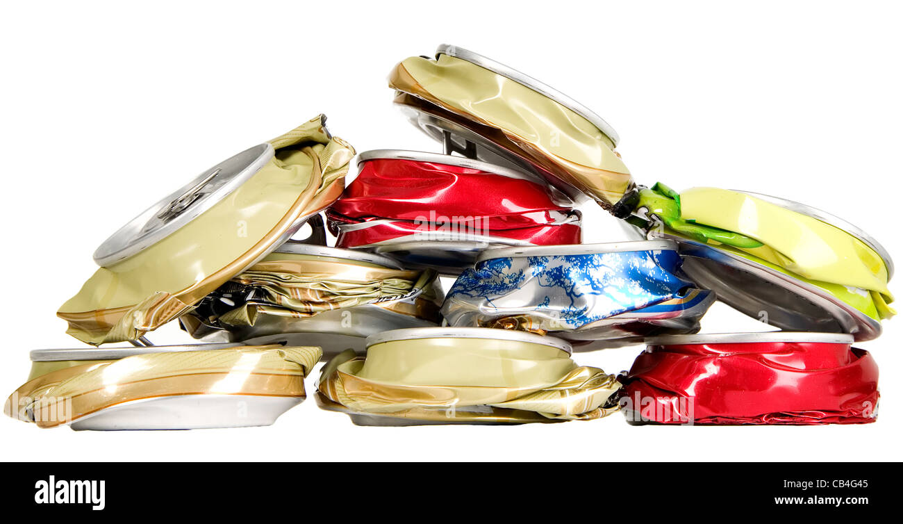 Made with aluminum cans Cut Out Stock Images & Pictures - Alamy