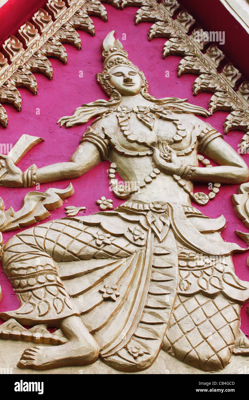 Buddhist temple in Issan, Thailand Stock Photo - Alamy