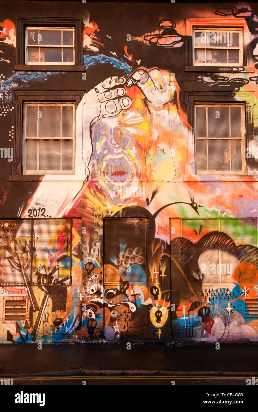 Street graffiti in Digbeth, Birmingham Stock Photo - Alamy