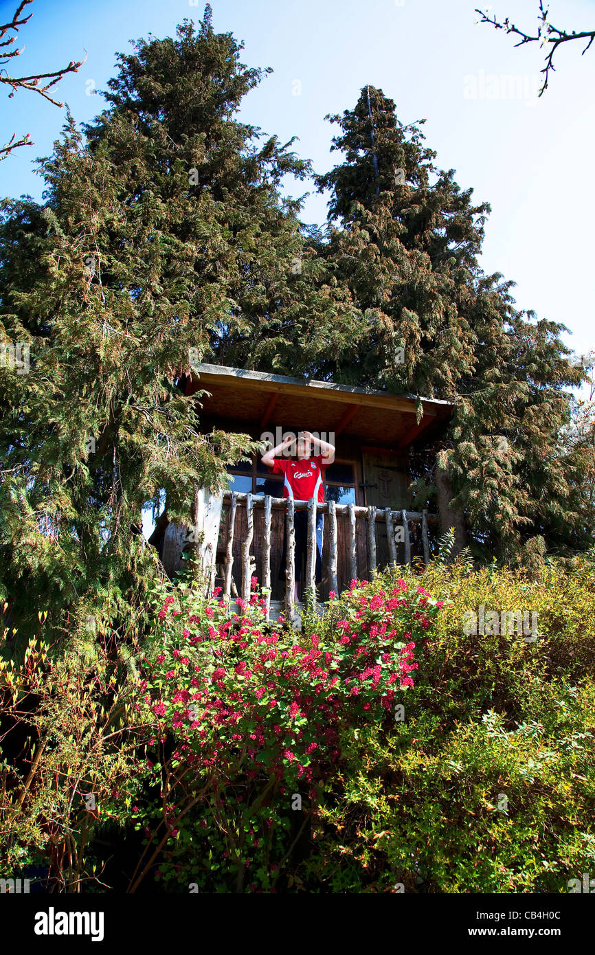 The lookout treehouse hi-res stock photography and images - Alamy