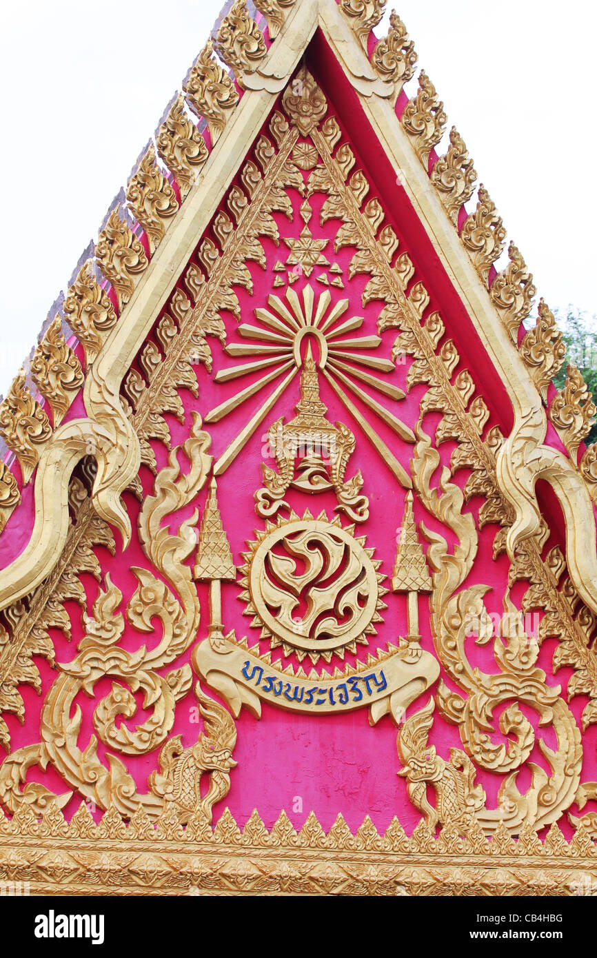 Buddhist temple in Issan, Thailand Stock Photo - Alamy