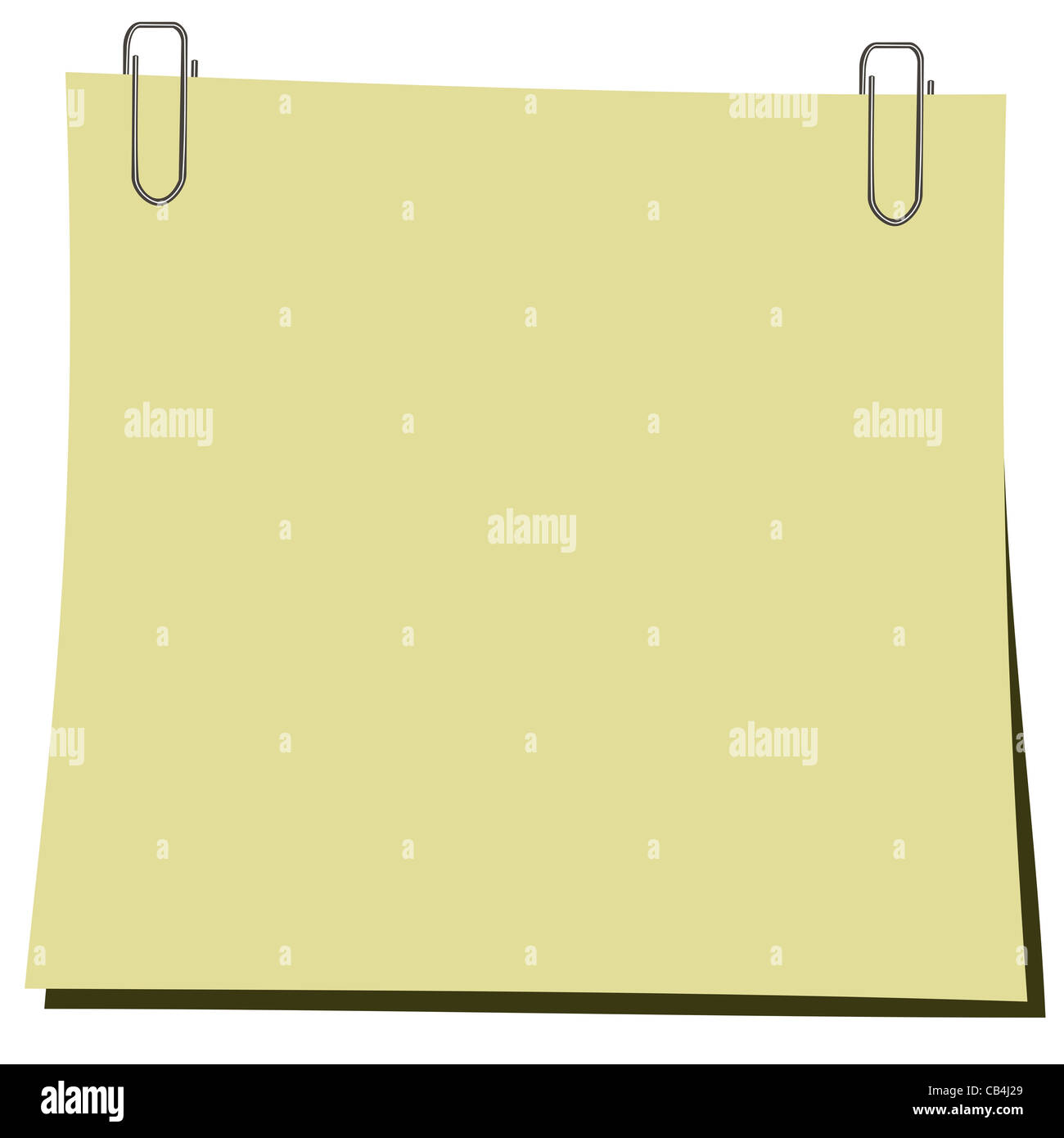 Realistic illustration note pad isolated on white background Stock ...