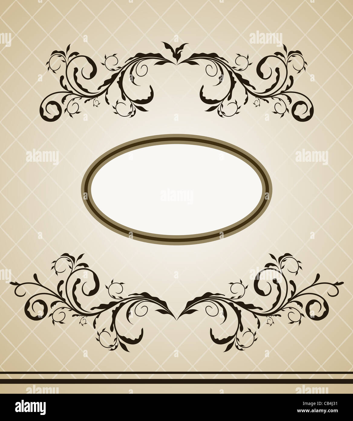 Illustration vintage background card for design celebration card ...